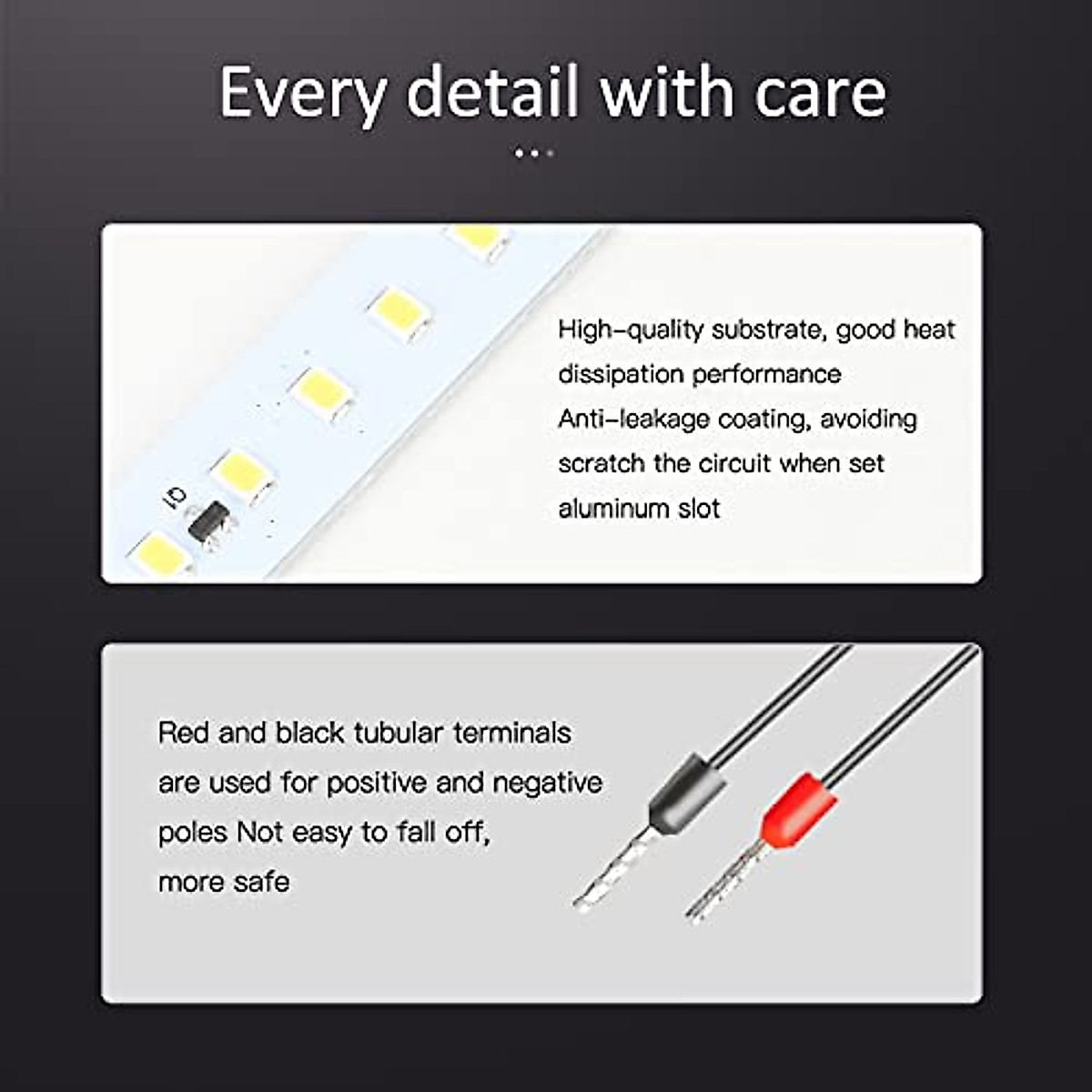 Official Creality Ender 3 LED Light Kit, 3D Printer LED Light Bar 24V 5W for Ender 3/Ender 3 Pro/Ender 3 V2/Ender 3 Neo/Ender 3 V2 Neo