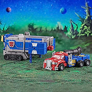 Transformers Toys Legacy Evolution Commander Armada Universe Optimus Prime Toy, 7.5-inch, Action Figure for Boys and Girls Ages 8 and Up
