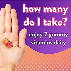 Vitafusion Fiber Well Sugar Free Fiber Supplement, Peach, Strawberry And Blackberry Flavored Supplements, 90 Count