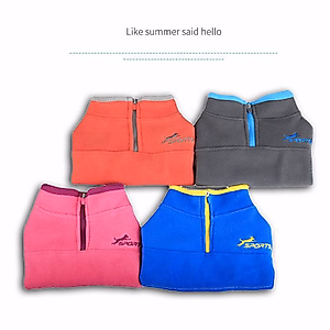 HGMOMO Dog Fleece Vest Warm Winter Upgraded Pet Clothes for Puppy Windproof Sweater Pullover Coat with D-Ring Leash Chihuahua Jackets Pug Costumes for Small Medium Cats Dogs (Small, Royal Blue)