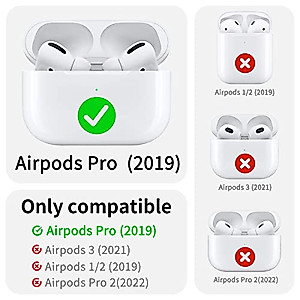 3Pack WQNIDE Cute Case for Airpod Pro, Funny Food Goldfish Rainbow Candy Chocolate Protective Cover, Kawaii Cartoon Soft Silicone Design for Apple AirPods Pro Cases Women Girls Boy Men with Keychain