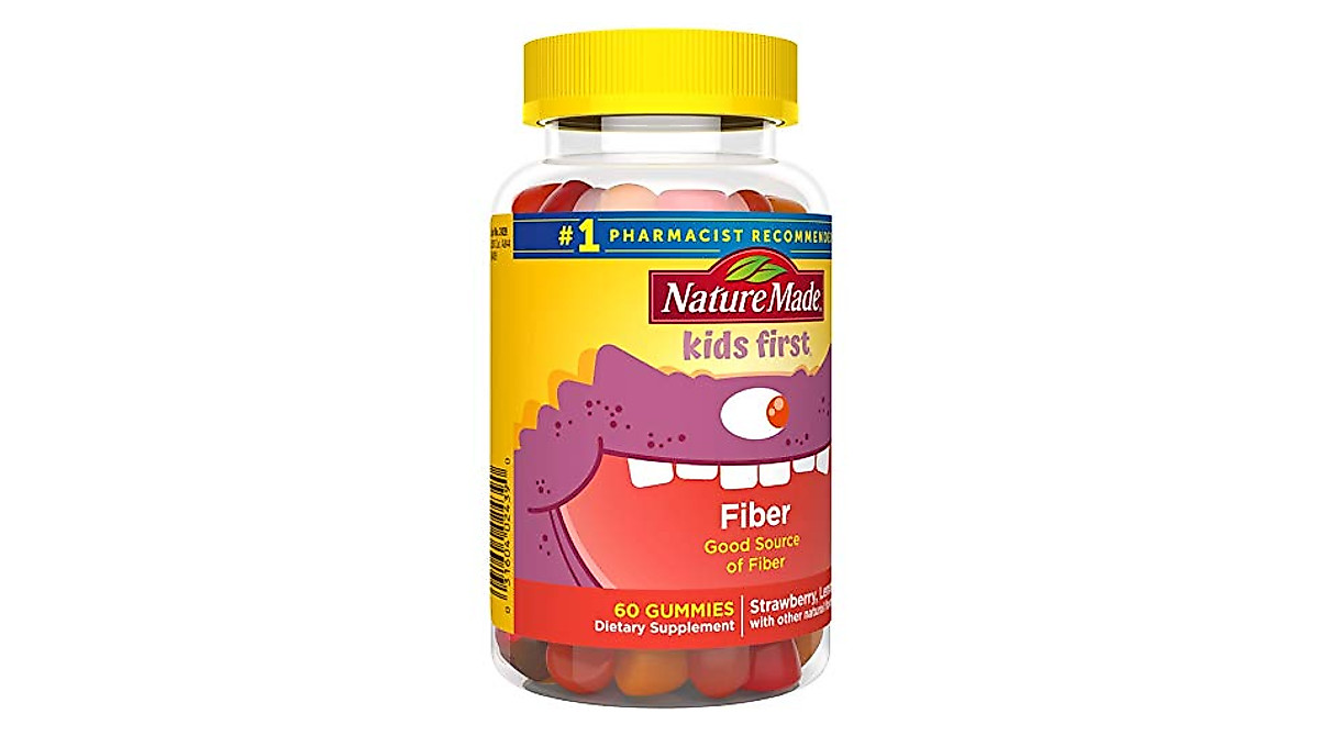 Nature Made Kids First Fiber Gummies for Digestive Health