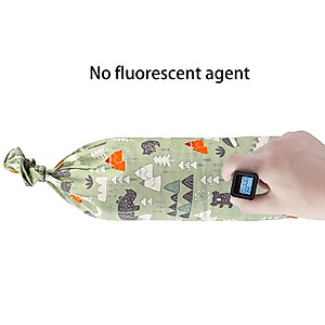 Beisto Baby Anti Roll Side Sleep Pillow Soft Cotton Buckwheat Neck Support Cushion Back Cushion Pillow for Unisex Infant Toddler Anti-Turnover Fixed Bolster, Green, One Size