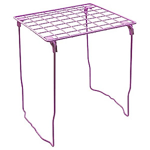 LockerMate Wire Locker Stac-A-Shelf, 12-1/2"H x 10"W x 11-1/2"D, Assorted Colors