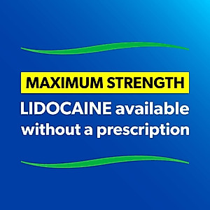 Salonpas LIDOCAINE PLUS 3 oz ROLL ON Pain Relieving Liquid! Maximum Strength 4% Lidocaine for Numbing Pain Relief! MESS FREE Application! (3 PACK)
