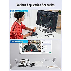 Compatible with iPhone to HDMI/USB C to HDMI/Micro USB to HDMI Cable, 3-in-1 MHL hdmi Phone to TV HDMI Cable, 1080P Mirroring&Charging Cable for All Smartphones Tablets to TV/Projector(3.28FT/1M)