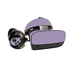 MightySkins Skin for Oculus Rift S - Solid Lavender | Protective, Durable, and Unique Vinyl Decal wrap Cover | Easy to Apply, Remove, and Change Styles | Made in The USA