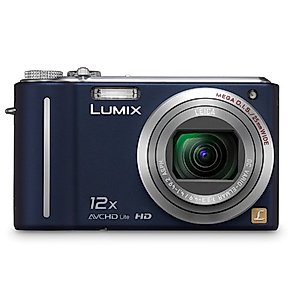 Panasonic Lumix DMC-ZS3 10MP Digital Camera with 12x Wide Angle MEGA Optical Image Stabilized Zoom and 3 inch LCD (Blue)