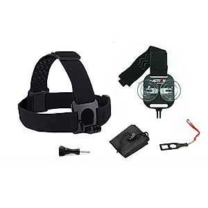 Action Mount Universal Smartphone Mount, Black, Adjustable, Compatible with GoPro Cameras and iPhones