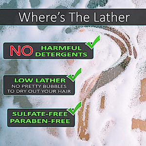 RemySoft Moisturelab Hydrating Cleanser & Recovery Cream Duo - Safe for Hair Extensions, Weaves and Wigs - Salon Formula Shampoo and Conditioner Combo - Gentle Sulfate-free Lather