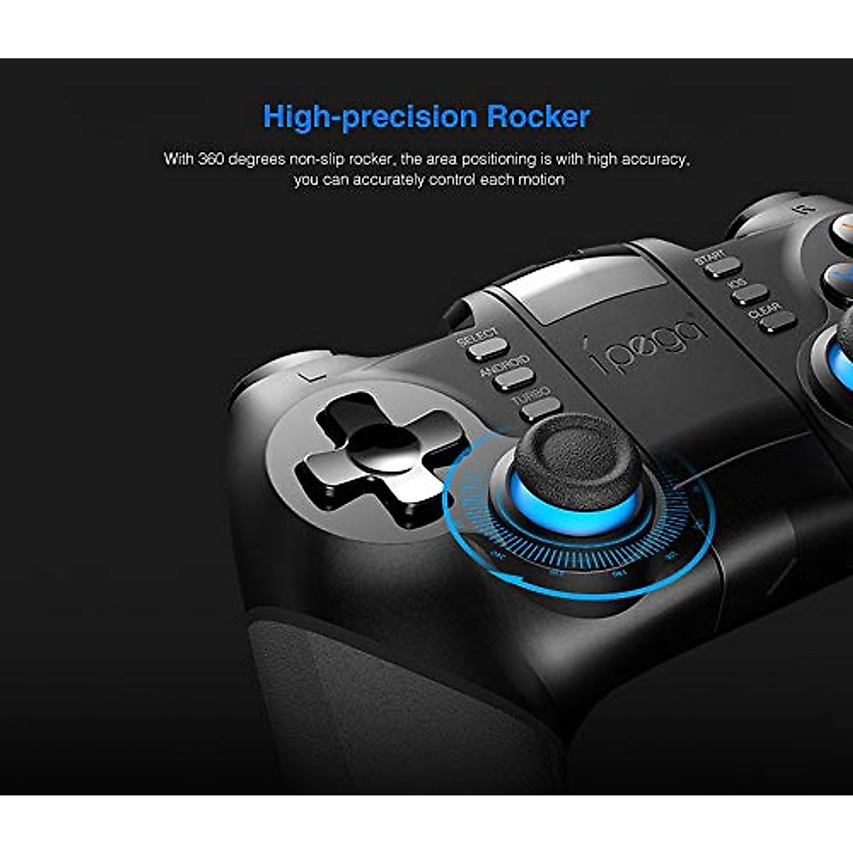 ipega-PG-9156 Wireless game Controller 4.0+2.4G Mobile phone Gamepad for Samsung Galaxy S22/21 /S20 /S10 NOTE21/20/10 VIVO Oppo Android Mobile Smartphone Tablet (Android 6.0+ Higher System)