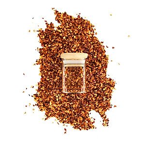 Human Objects 18oz/532ml Bamboo Lid Suction Glass Jars – 28 Grams - 40 Count Airtight Food Storage Containers, for Candles, Spices, Herbs, Serving Candy, Cookie, Rice, Food etc.