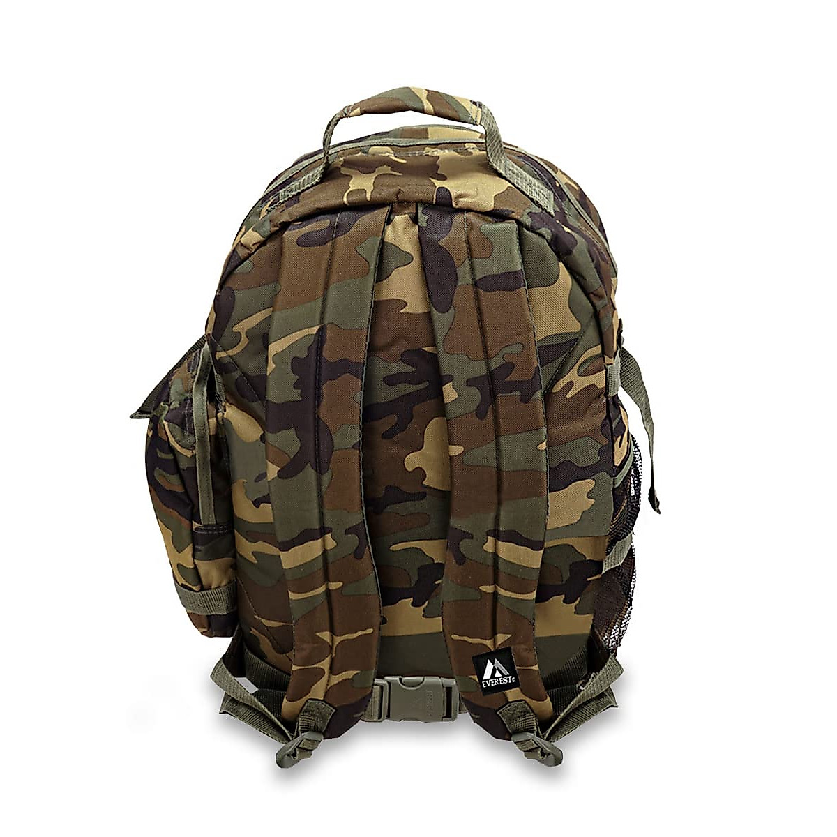 Everest Oversize Woodland Camo Backpack, Camouflage, One Size,C3045R-CAMO