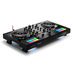 Hercules DJControl Inpulse 500: 2-deck USB DJ controller for Serato DJ and DJUCED (included)