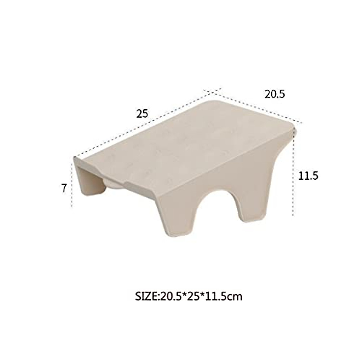 LUVADU ZCX Shoe Slots Organizer Shoe Holder, 2pcs Shoe Rack,Better Stability Shoe Organizer,Double Deck Rack Shoe Racks (Color : B)