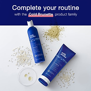 milk_shake Cold Brunette Blue Conditioner for Brunettes with Special Blue Pigments for Light Brown or Dark Blonde Hair - 8.4 Fl Oz (250 ml)