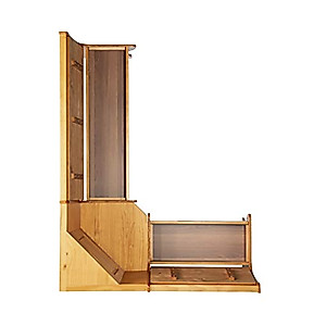 Linon Chelsea Kitchen-Nook Corner Unit, Natural