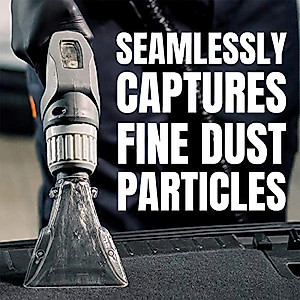 POWERTEC 75048 Fleece Filter Bags for Festool 498411 Fits CT Midi, 5PK