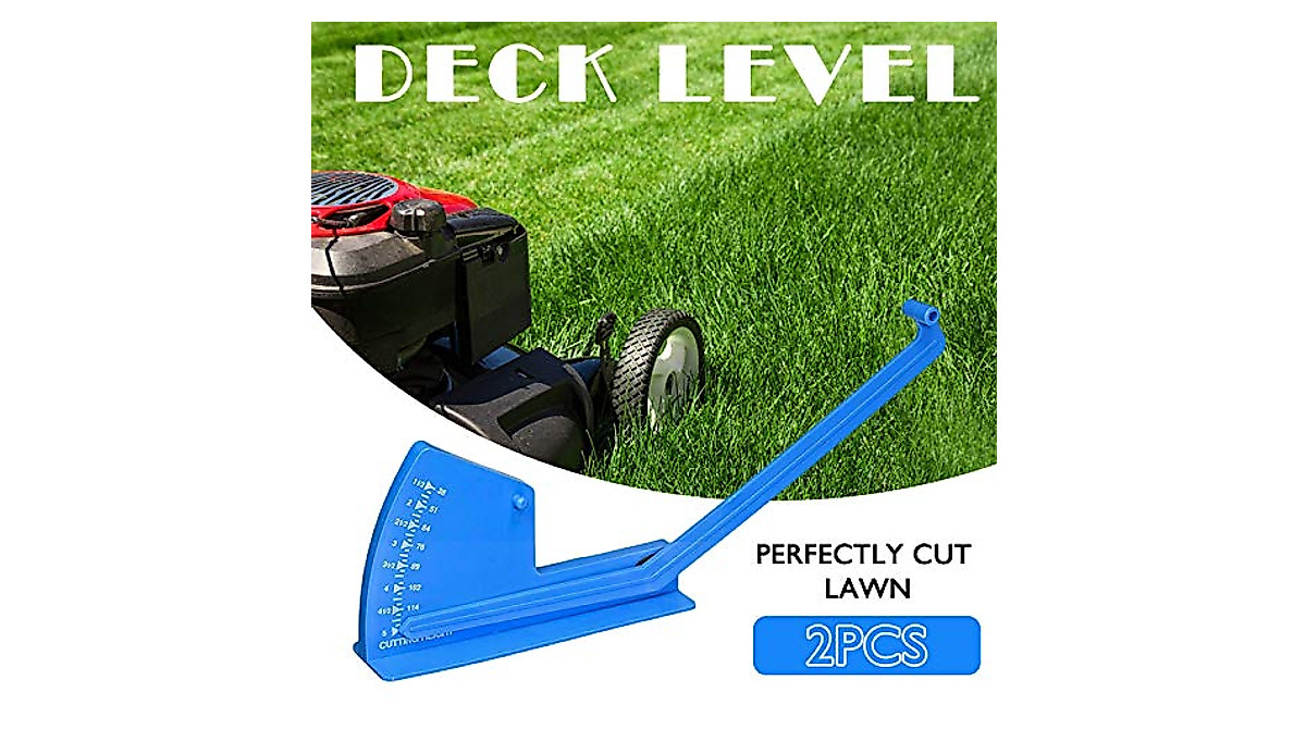 Lawnmower Deck Leveling Gauge Set for Precise Lawn Maintenance