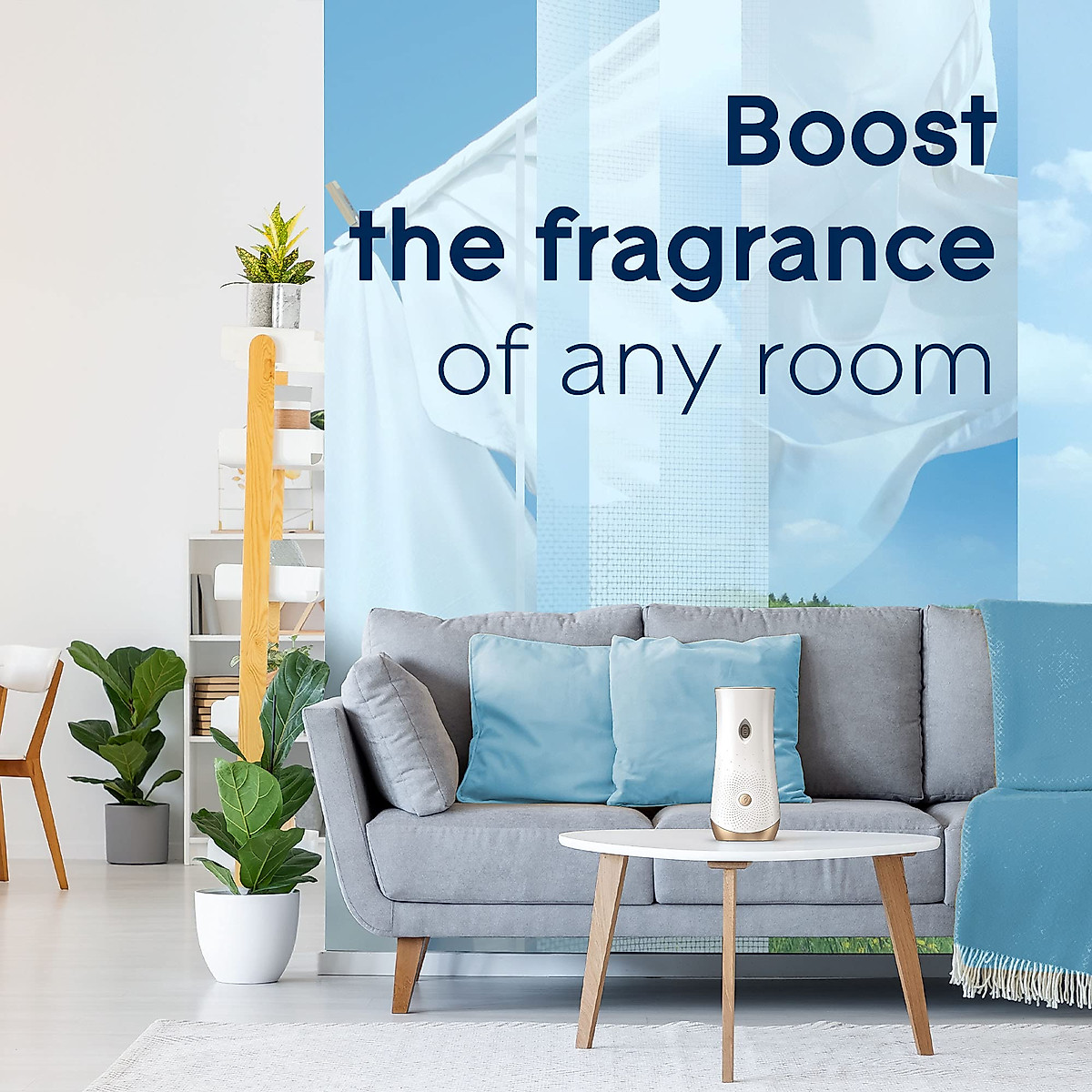 Glade Automatic Spray Refill, Air Freshener for Home and Bathroom, Clean Linen, 6.2 Oz, 2 Count