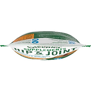 GREENIES Supplements Hip & Joint Supplements for Dogs With Glucosamine and Chondroitin, 30 Count Chicken-Flavor Soft Chews Dog Joint Supplements