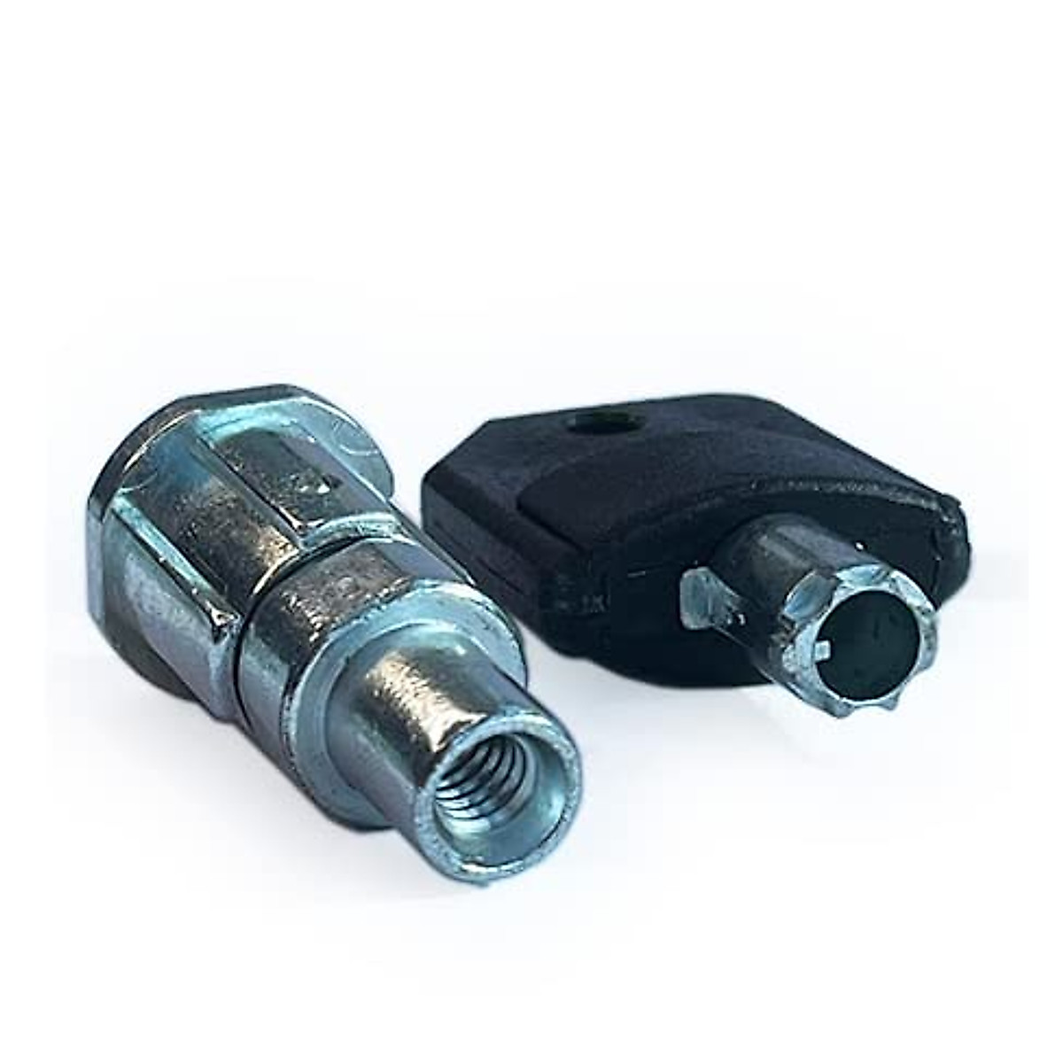 Lock and Key for Gumball Machine - Vending Machines Top Lid Tubular Key Lock for Capsule, Candy, Gumball Vending Machine. Classic Gumball Machine Lock and Key 1/4" Thread (4pc - Key Y3)…