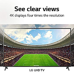 LG 43UN7000PUB "Works with" Alexa UHD 70 Series 43" 4K Smart TV (2020)