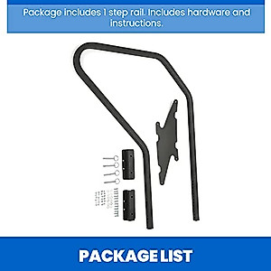 HECASA 5th Wheel RV Step Handrail, Travel Trailers and Motorhome Adjustable RV Entry Step Handrail