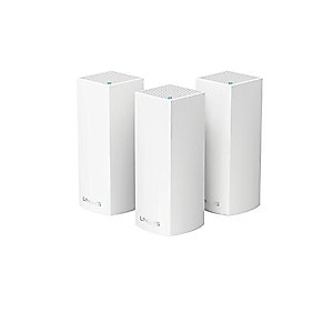 Linksys Velop Whole Home Mesh Wi-Fi System, 1 Port, 2.4GHz/5GHz (LNKWHW0303)