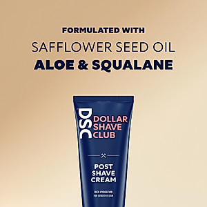 Dollar Shave Club | Post Shave Cream 3.4 ounce (2 Pack) | Hydrating Post Shave Lotion