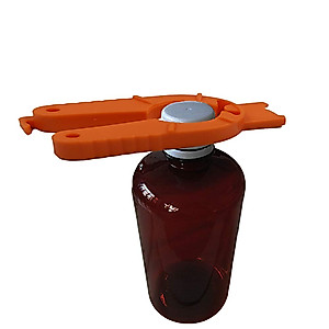 2 Pack 3 in 1 Bottle Can Opener, Plastic Water Bottle Opener, Jar Opener, Twist-Off for Bottle Gripper, Weak Hands, Children Seniors, Elderly, Arthritis Sufferers Lid Seal Remover