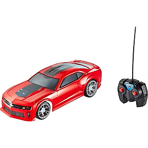 Hot Wheels RC Red ZL1 Camaro, Full-Function Remote-Control Toy Car, High-Performance Engine, 2.4 GHz with Range of 65ft
