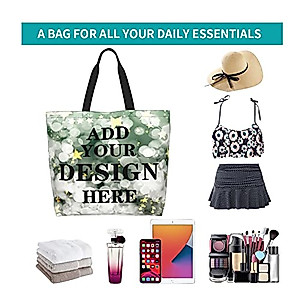 Custom Bags Design Your Own Custom Bags Add Your Photo Text Image Logo Customized Gifts Bag