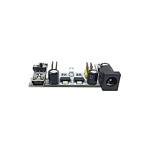 MB102 Mini Micro USB Interface Breadboard Power Supply Module MB-102 Module for DIY Kit White DC 7-12V 2 Channel Board,Micro USB
