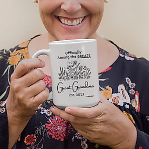 Vivulla68 Great Grandma Mug 2023, New Great Grandma Gifts, Youre Going To Be Great Grandparents Gifts, Presents For Great Grandma Pregnancy Announcement, Happy Mothers Day Gifts for Great Grandmother