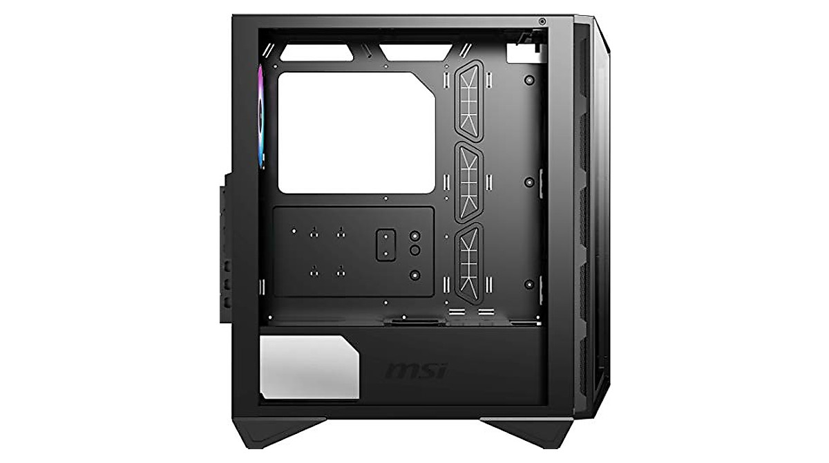 MSI MPG GUNGNIR 110R Gaming PC Case - Tempered Glass & ARGB Fans