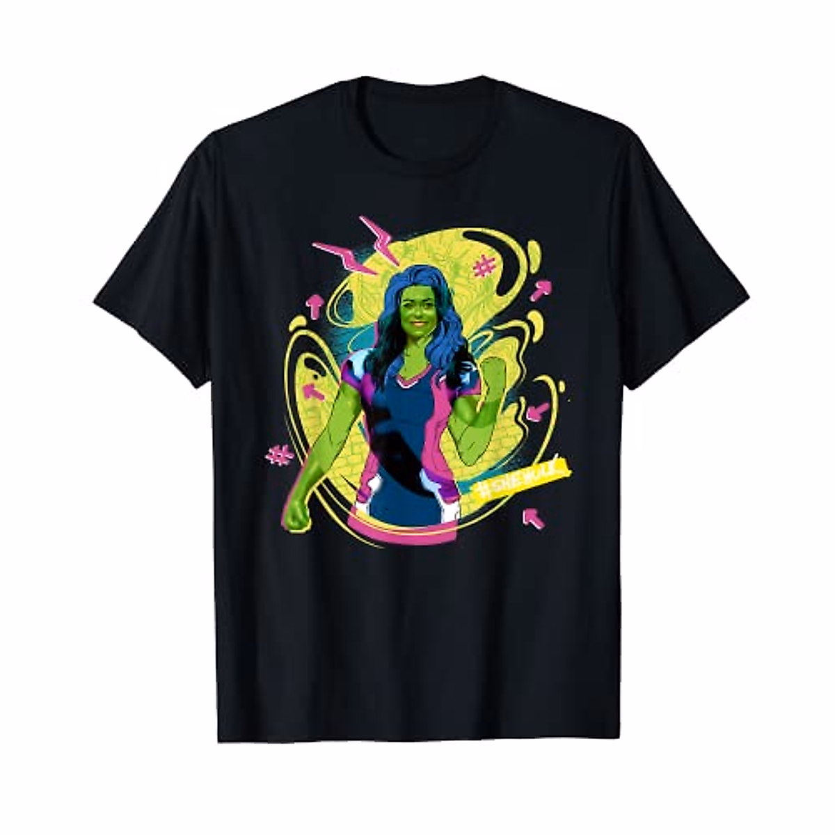 Marvel She-Hulk Jennifer Walters #She-Hulk Hashtag T-Shirt