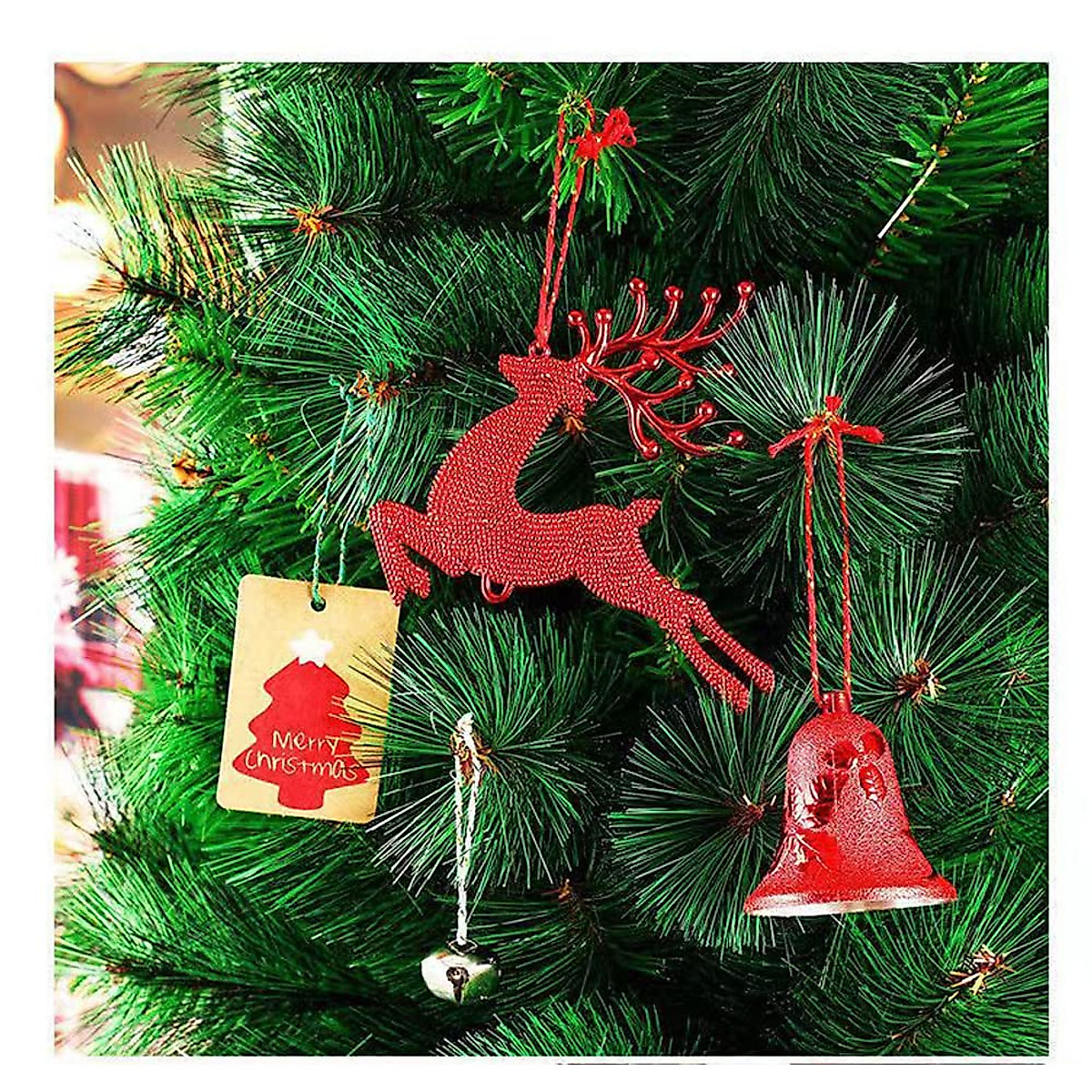 Twine String,328 Feet Christmas Twines White Rope with Gold Wire Bakers String Rope Craft Making Knitting Butchers Twine DIY Wedding Decor Supply String Rope