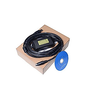 Washinglee Isolated PM02 Programming Cable for AB Micrologix 1000 1100 1200 1400 1500 Series, for 1761-CBL-PM02 Replacement, 6 FT