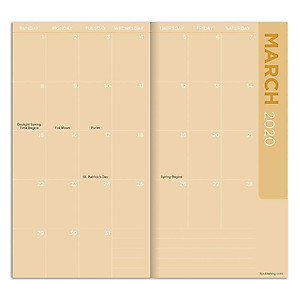 2020-2021 Coca-Cola 2-Year Small Pocket Planner Calendar