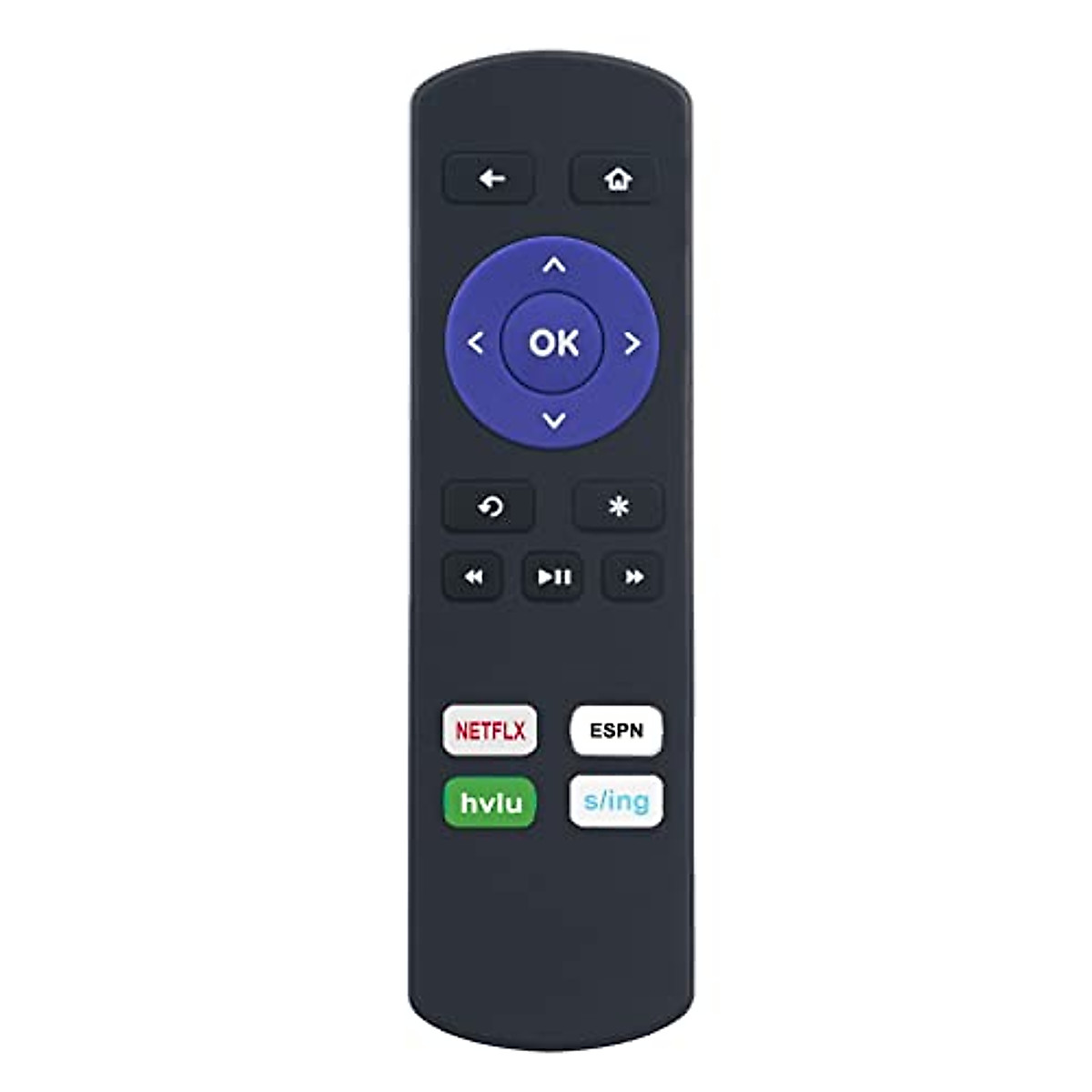VINABTY Replaced IR Remote fit for Roku Express 3700 3900 3930 Express+ 3710 3910 3931 Premiere 3920 4620 Premiere+ 4630 Ultra 4640 4660 4662 4670 1SE 2710 2 4210 2 XD 3050 2 XS 3100 3 4200 4 4400