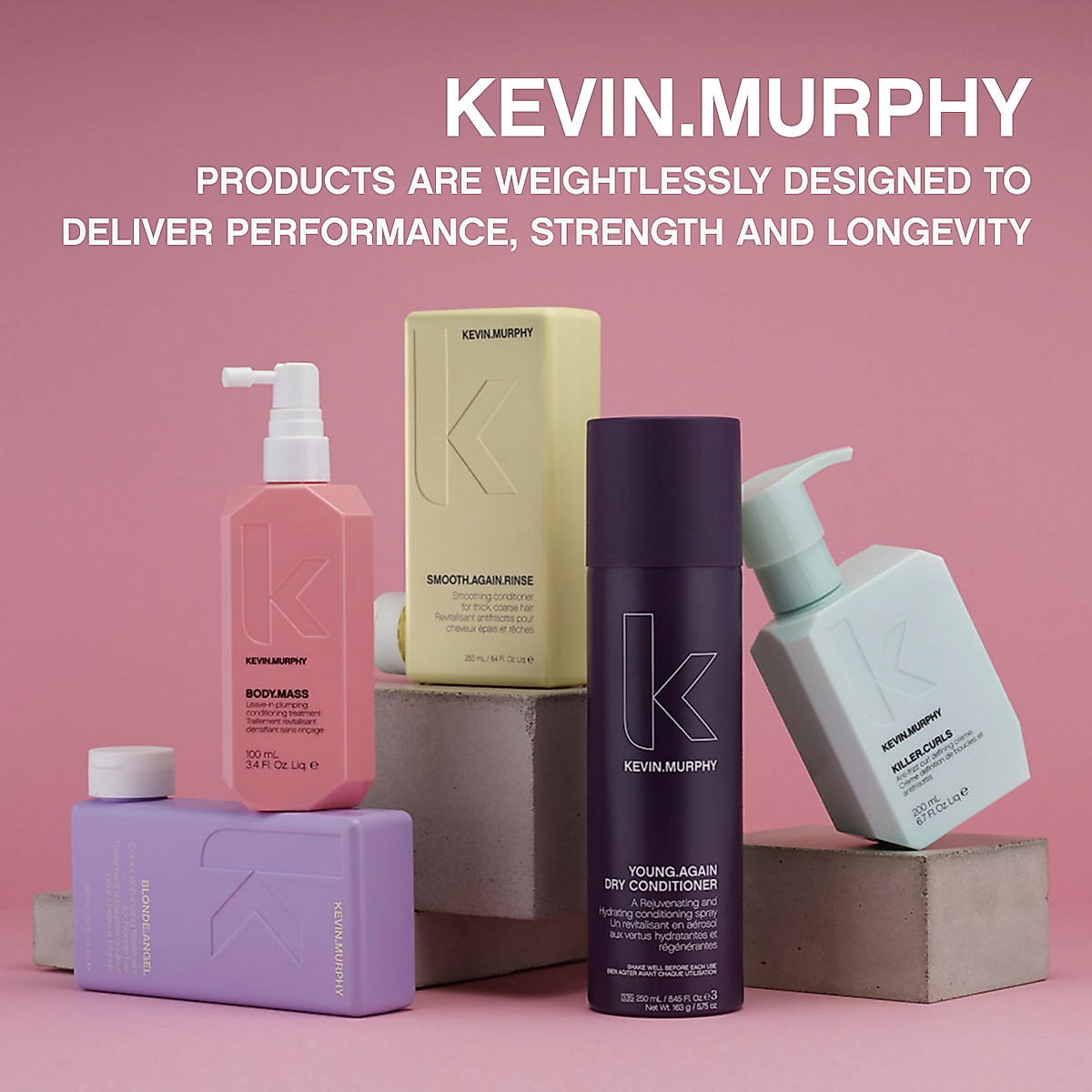KEVIN.MURPHY YOUNG.AGAIN.WASH - Moisturising Anti-Ageing Shampoo - For Ageing, Damaged & Brittle Hair - Hair Repair - Amino Acids & Lotus Flower Extract - Sulphate & Paraben Free - 250 mL / 8.4 fl oz