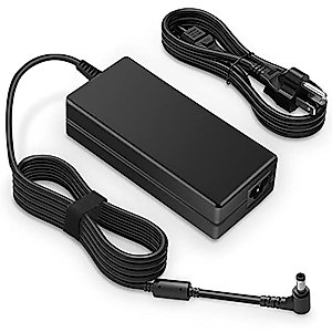 New 120W Laptop Charger Compatible Asus Laptop Charger A15-120P1A PA-1121-28 for Rog GL551J GL552VW Tuf FX504 FX503 FX502 Series Vivobook Pro 15 17 N550 N580 N750 Laptop Power Adapter 19V 6.32A