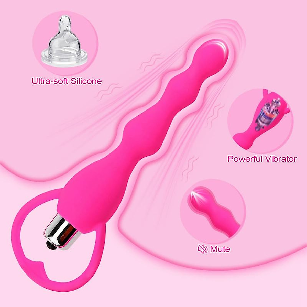 Soft Pull Silicone Realistic Classic Plug's, Unisex, This Design Can Control The Direction and Angle Well