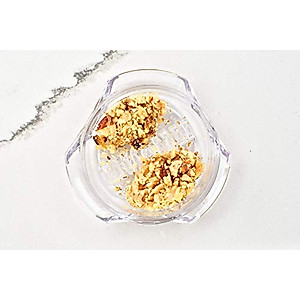 Nextrend Garlic Twister 4th Gen - Ginger, Herb, Nuts, Garlic - Handheld Kitchen Mincer, Easy to Clean! (Clear)