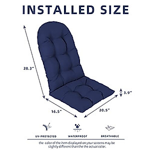 Adirondack Chair Cushion, Weather Resistant Adirondack Cushions, Patio Rocking Chair Cushions