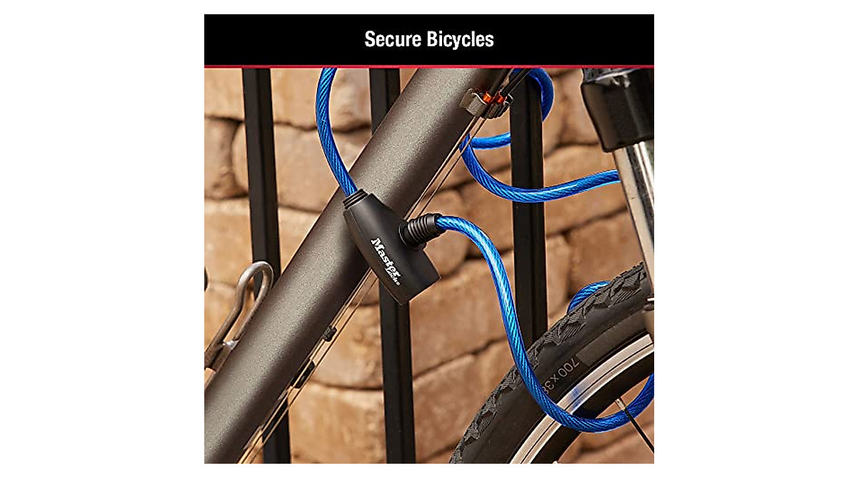 Secure Your Bike with Master Lock 3-Pack Cable Locks