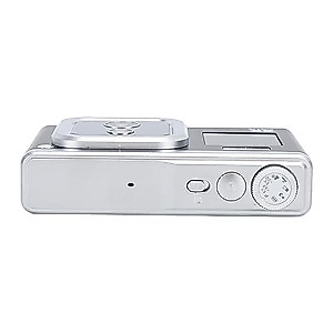 HD 4K Digital Camera, Autofocus Compact Digital Camera Dual Lens Dual Screen for Photography (Black)