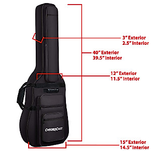 Chromacast Electric Guitar Padded Gig Bag (CC-EPB