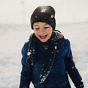 FURTALK Baby Beanie Fleece Lined Toddler Winter Hat Boys Girls Knit Warm Beanies Kids Ski Hats for 0-8 Years